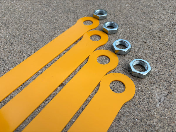 4-Pack Skid-Stopper Trailer Wheel Skid Indicators with M22x1.5 Jam Nut ...